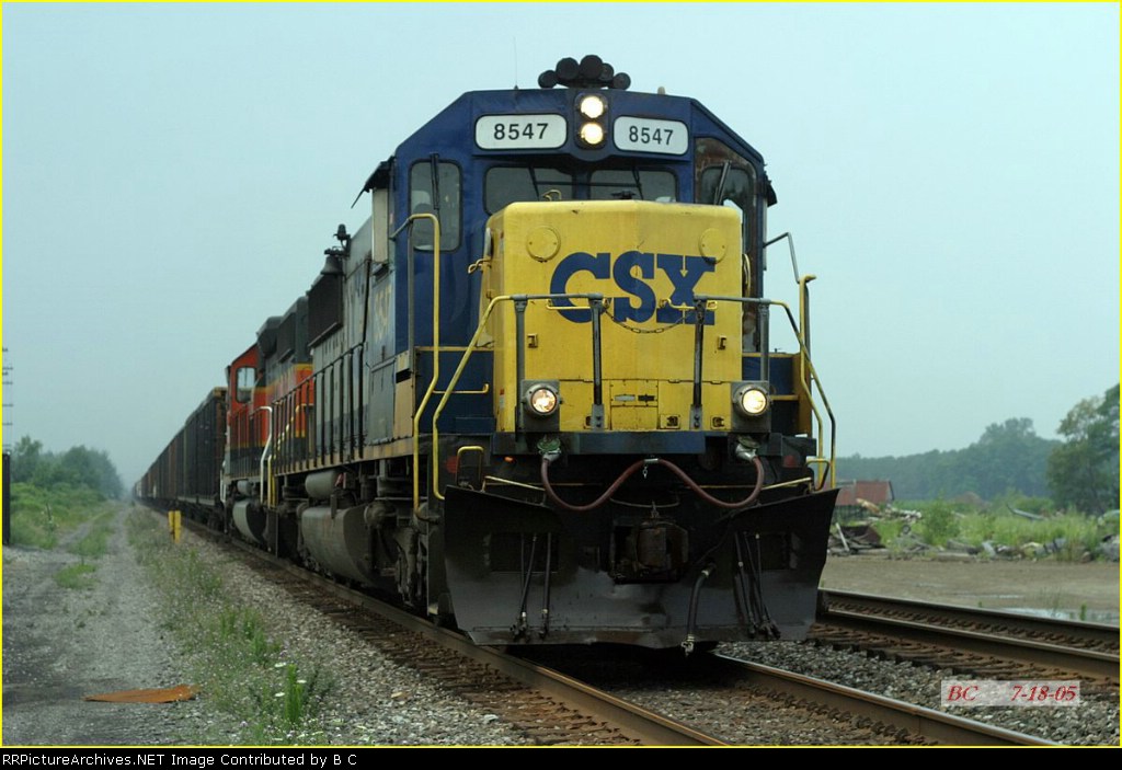 CSX 8547 07/18/2005